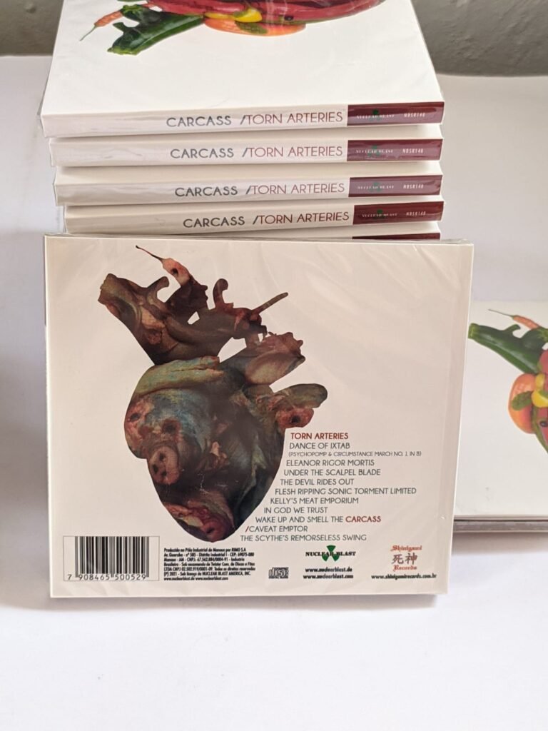 CD Carcass - Torn Arteries ( NOVO ÁLBUM) - Extreme Sound Records