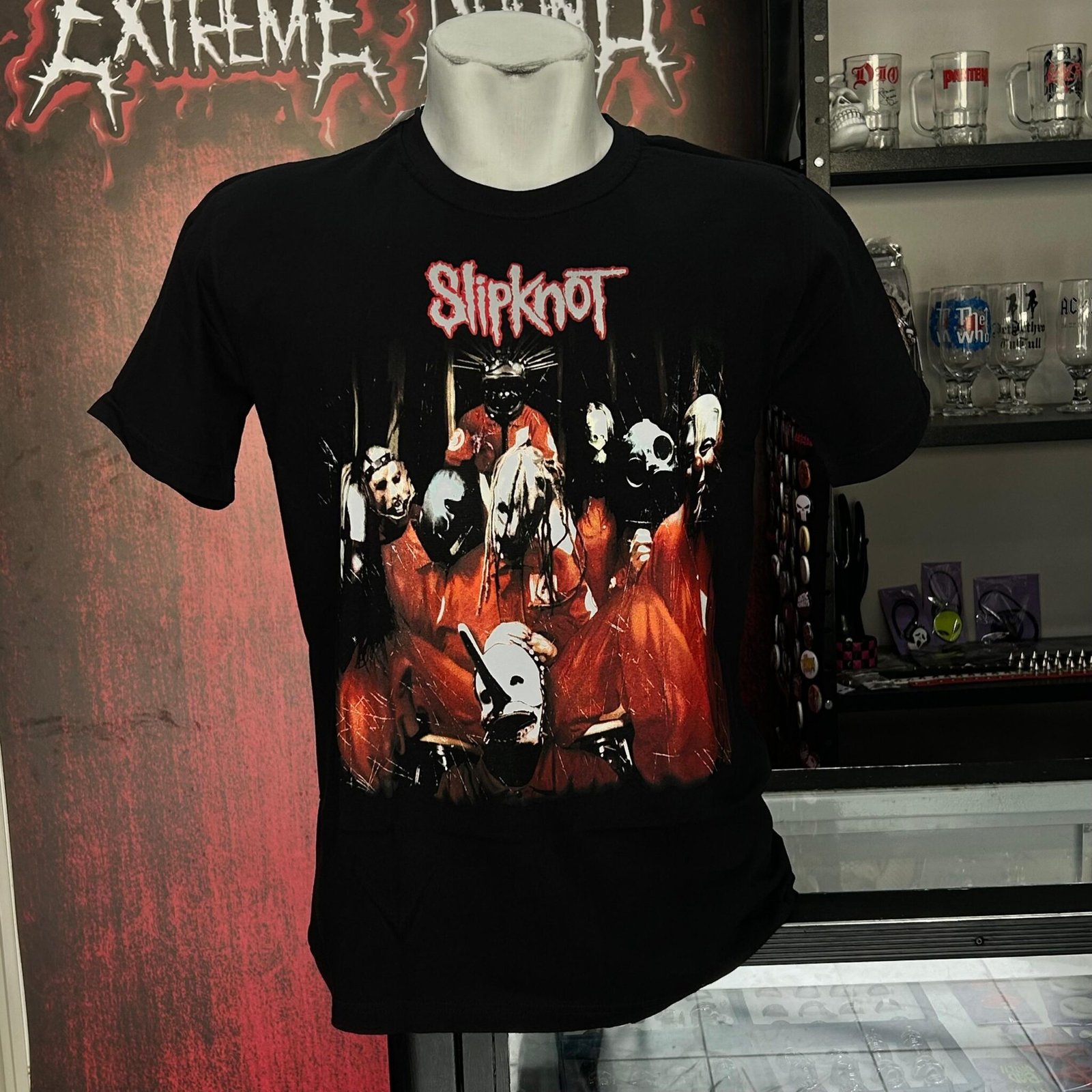 Camiseta Oficial Slipknot - Debut Album - Stamp - Extreme Sound Records
