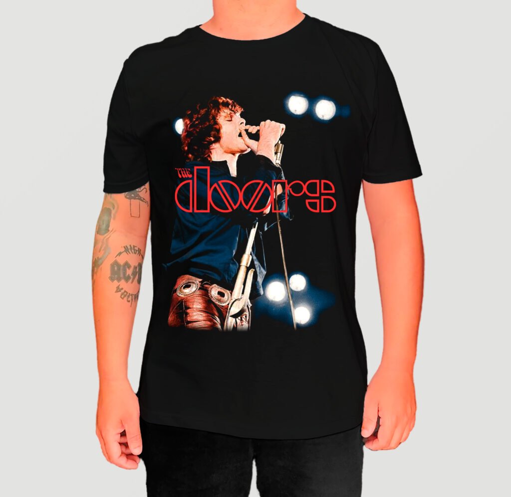 Camiseta The Doors - Jim Morrison - Red Rock - Extreme Sound Records